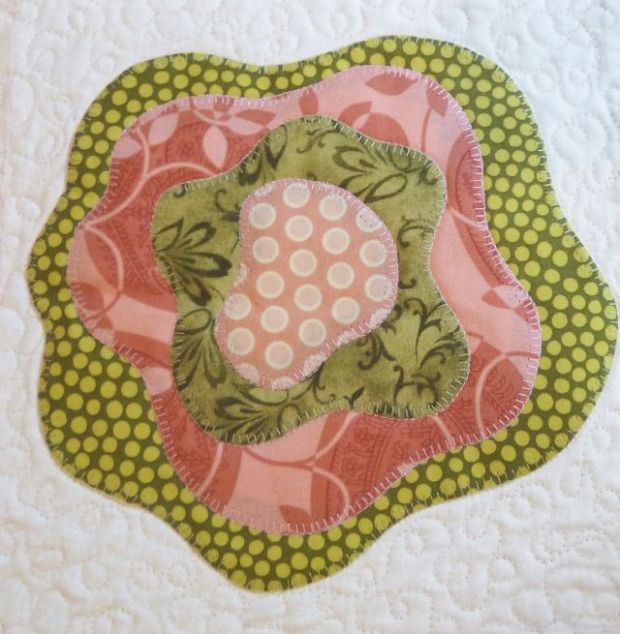 French Roses Machine Applique Quilt – Christa Quilts