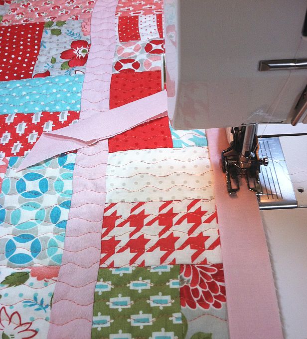 Christa’s Quilt Along 1.6 – Machine Binding to Finish – Christa Quilts