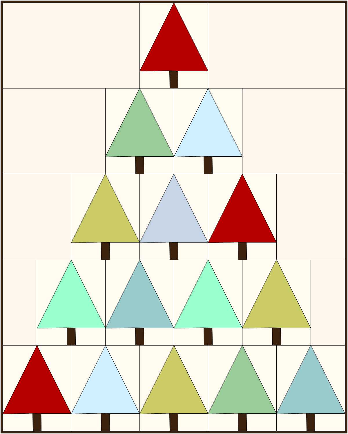Christa’s Quilts – Modern Trees – Christa Quilts