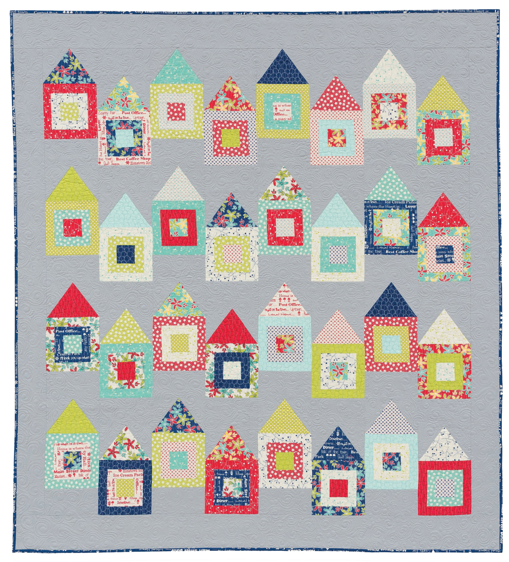 Latest Finish to Share – My Hometown from I Love House Blocks – Christa ...