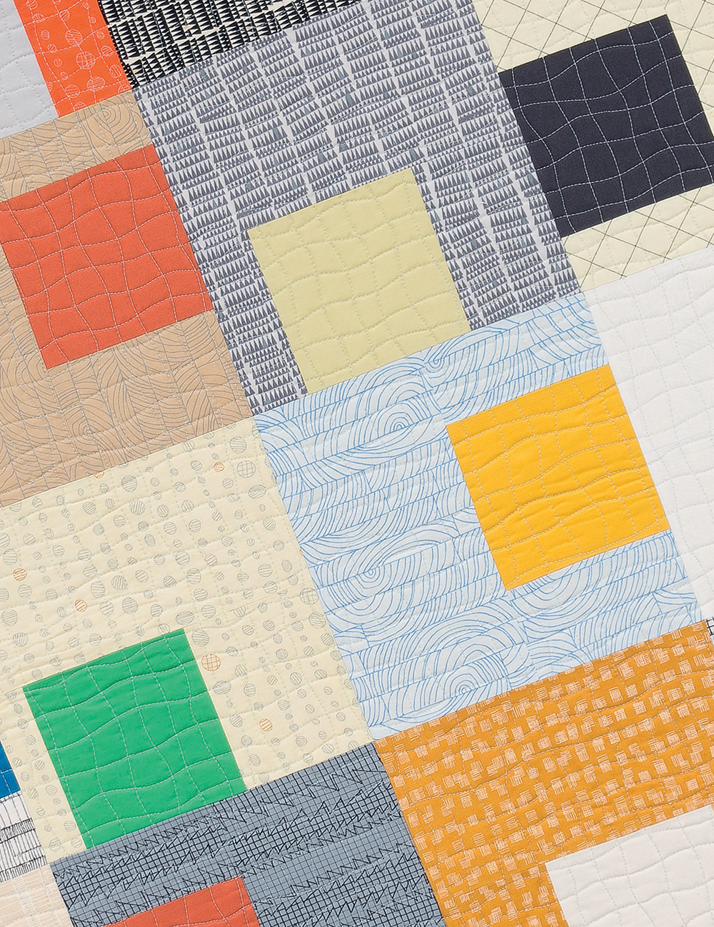Piece and Quilt with Precuts Quilt 2: Gridwork – Christa Quilts