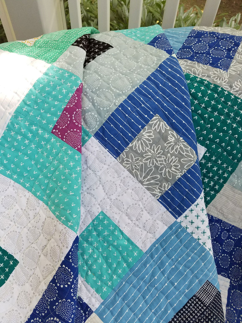 Piece and Quilt with Precuts Quilt 2: Gridwork – Christa Quilts