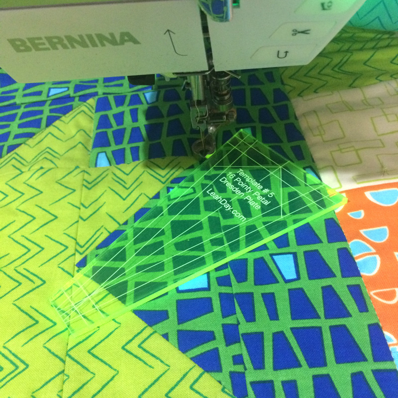 Quilt in Progress – Exploring Ruler Work – Christa Quilts