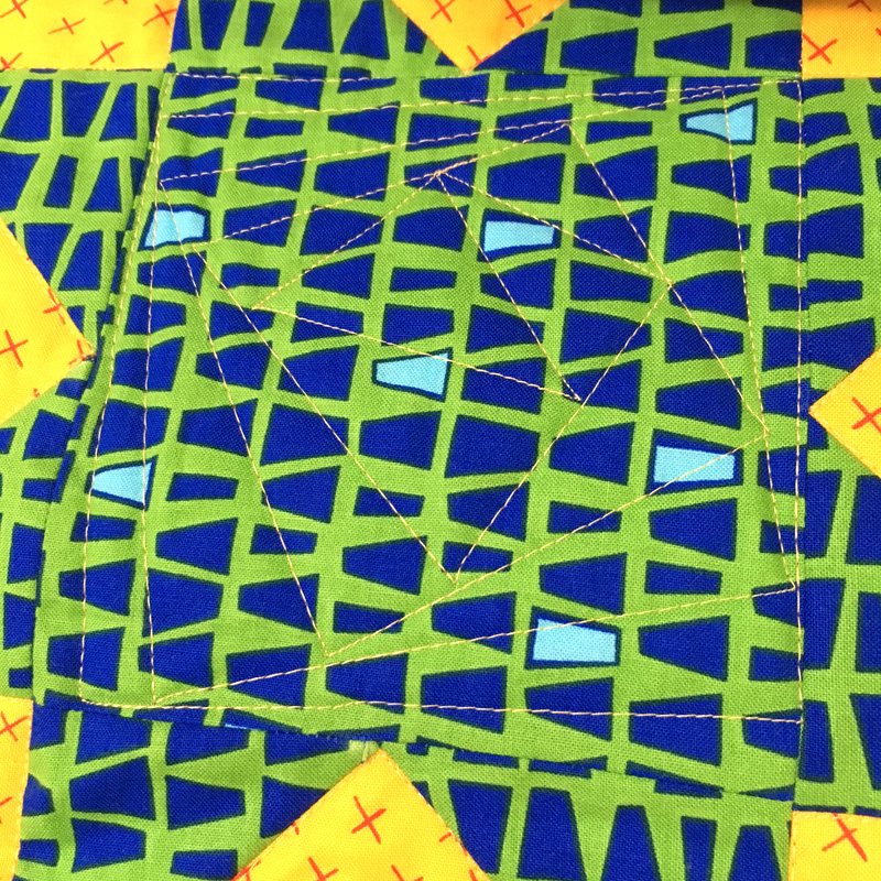 Quilt in Progress – Exploring Ruler Work – Christa Quilts