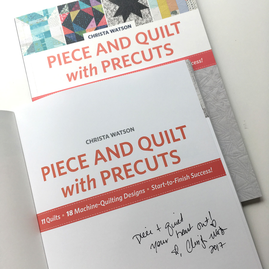 Piece and Quilt with Precuts Quilt 1: Squiggles – Christa Quilts