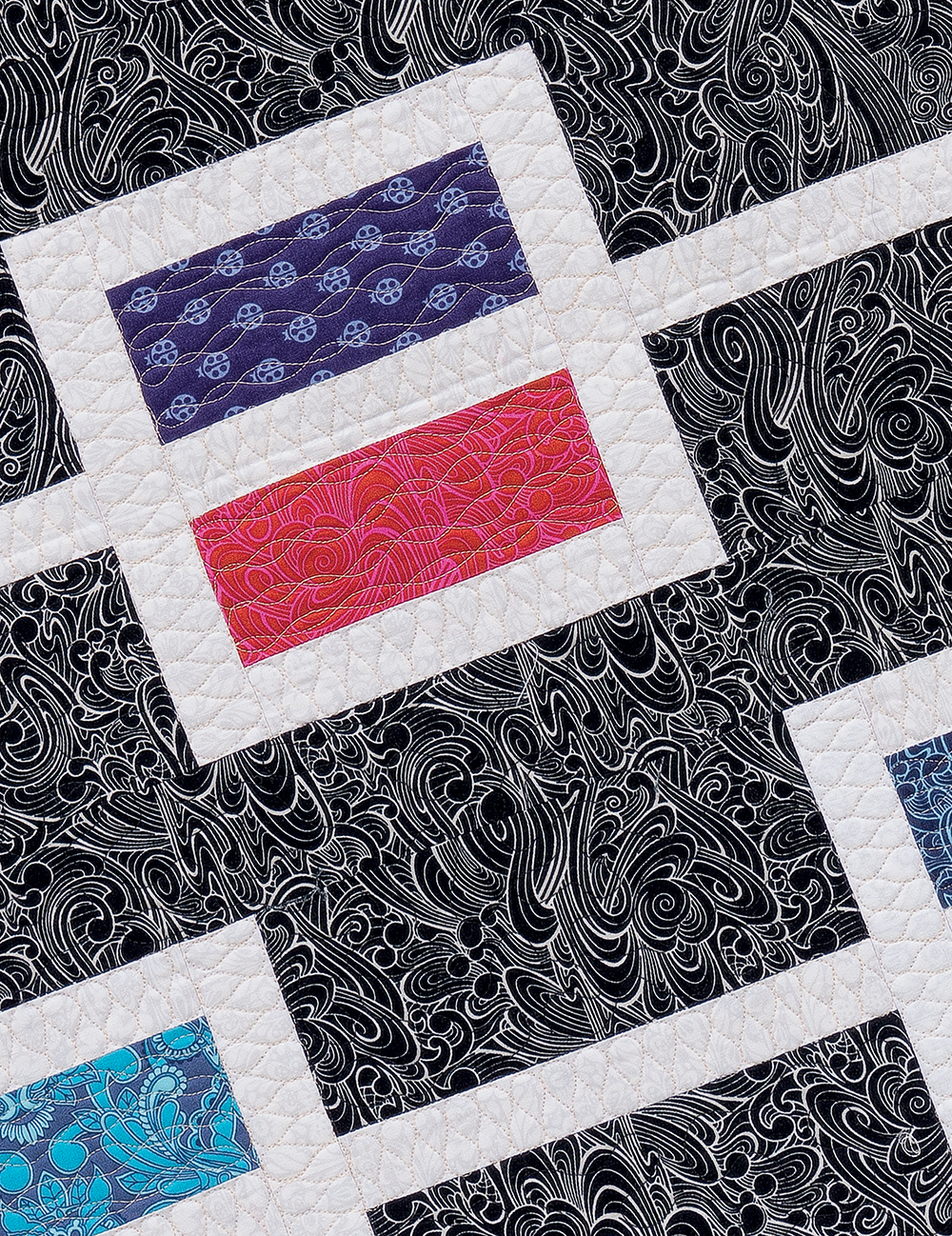 Piece and Quilt with Precuts Quilt 8: Windows – Christa Quilts