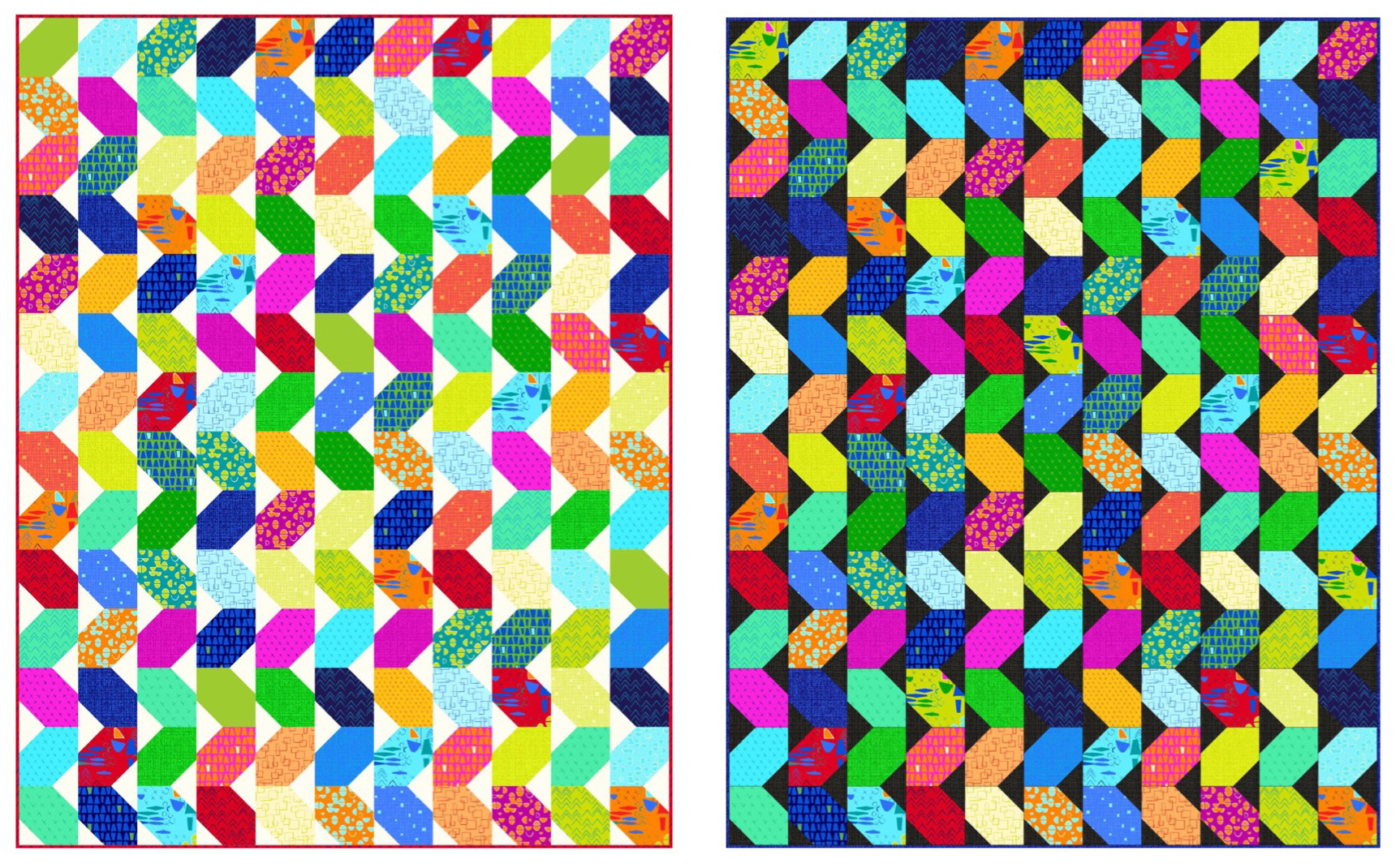 Squiggles Quilt Along Week 2 – Making the Blocks – Christa Quilts