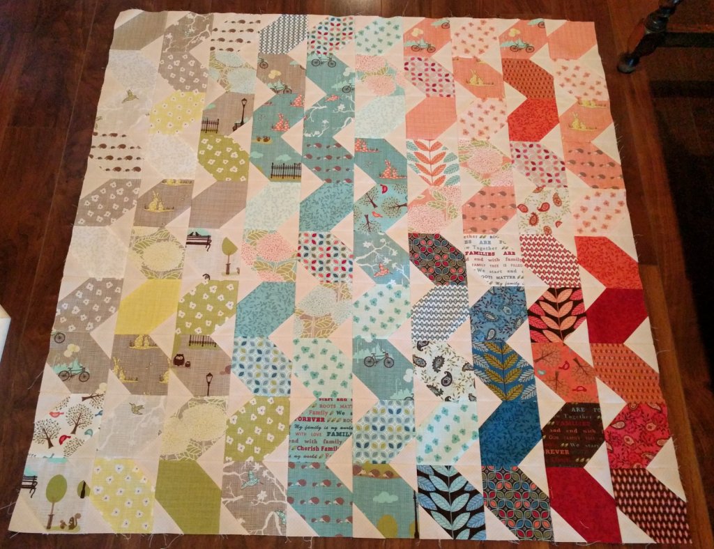Squiggles Quilt Along Week 3 – Assembling the quilt top – Christa Quilts