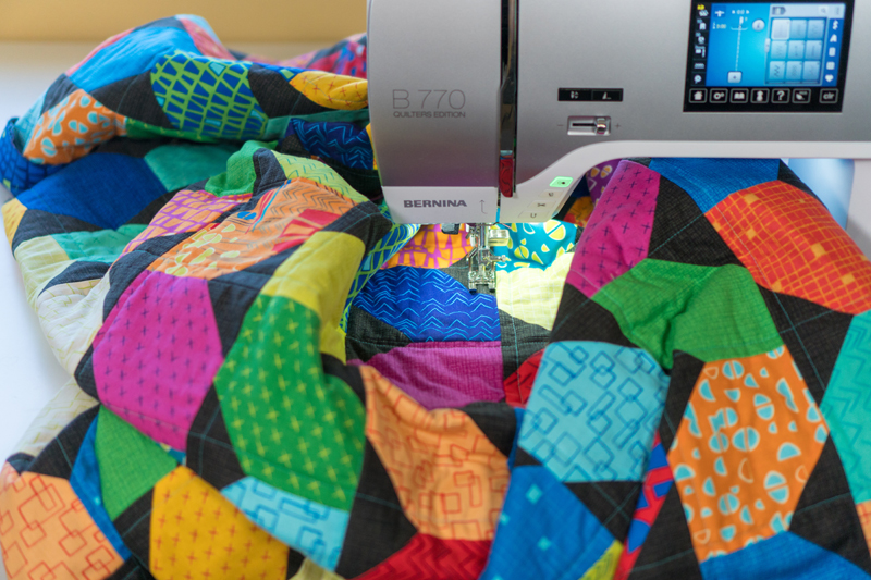 Squiggles Quilt Along Week 6 – Machine Quilting Tips – Christa Quilts