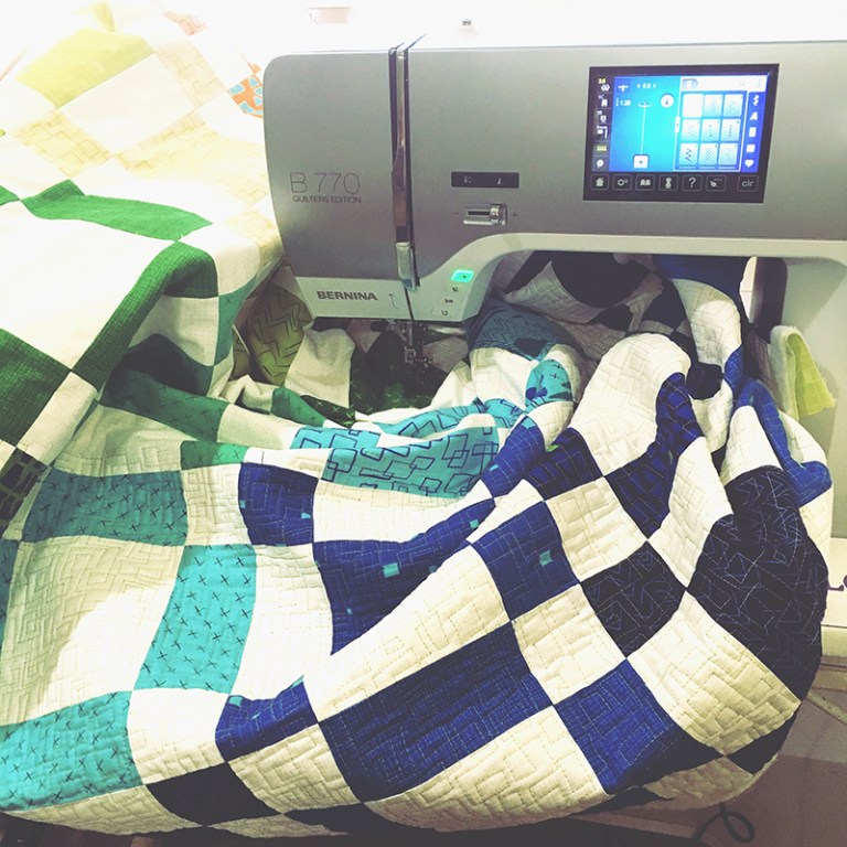 Your Chance to win a Rainbow Taffy Quilt Kit + Machine Quilting Tips ...