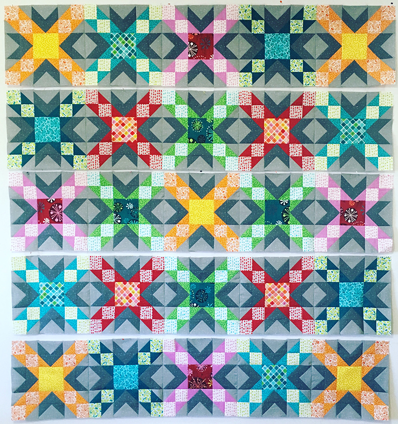 Sparkling Stars Part 2 – The Quilt Top – Christa Quilts