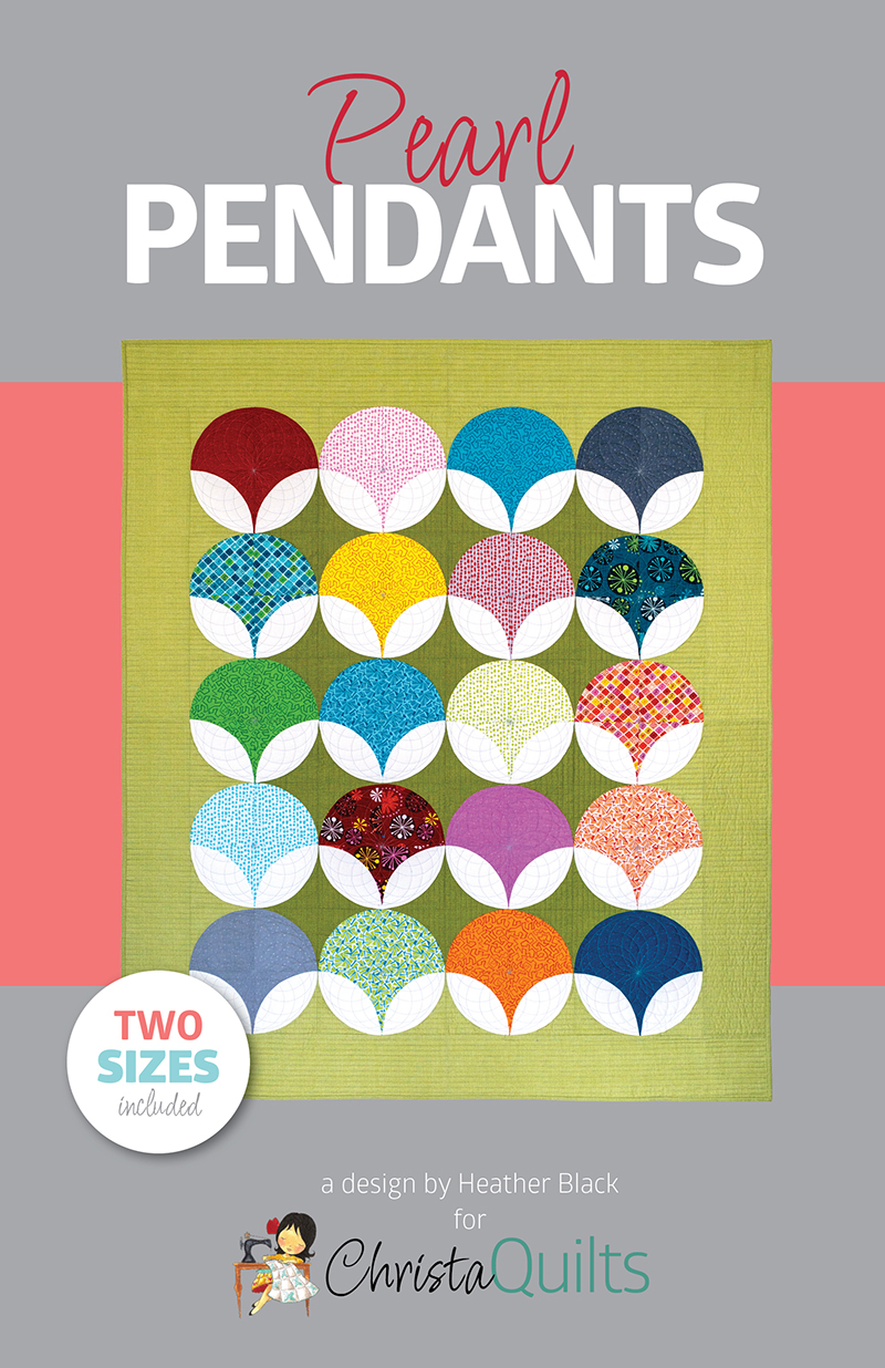 Pearl Pendants PDF Pattern Now Available for Purchase – Christa Quilts