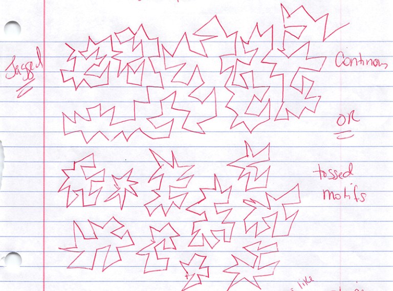 Behind the Scenes: My Design Process for Fandangle – Christa Quilts