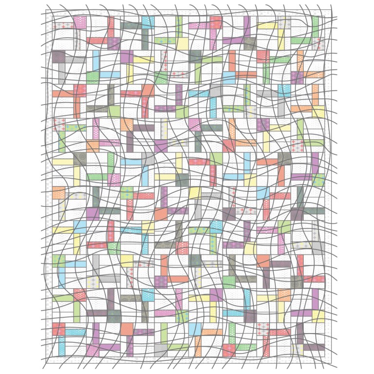 The Making of Bling Quilt Part 4 of 4 – Machine Quilting – Christa Quilts