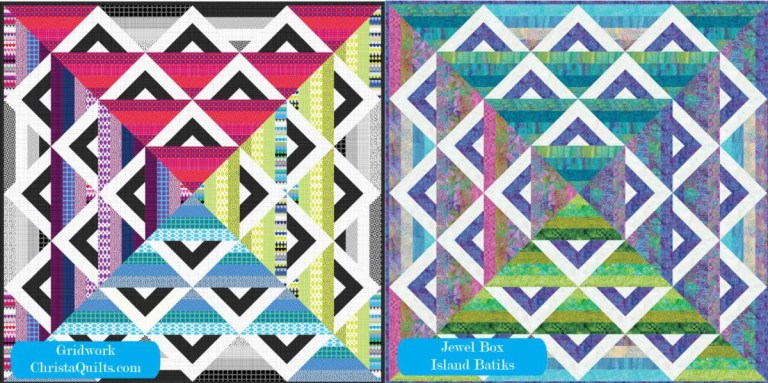 Another Colourwerx Quilt Along – Featuring Gridwork – Christa Quilts