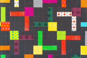 Bling Quilt Along Part 3: Machine Quilting Option 1 – Random Crosshatch ...
