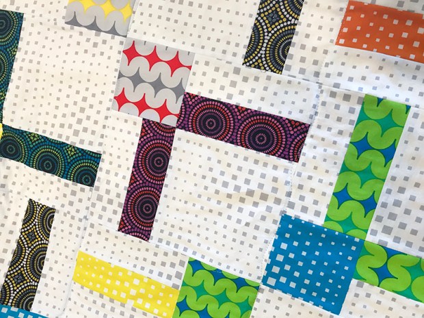 Bling Quilt Along Part 4: Machine Quilting Option 2: Wavy Grid ...