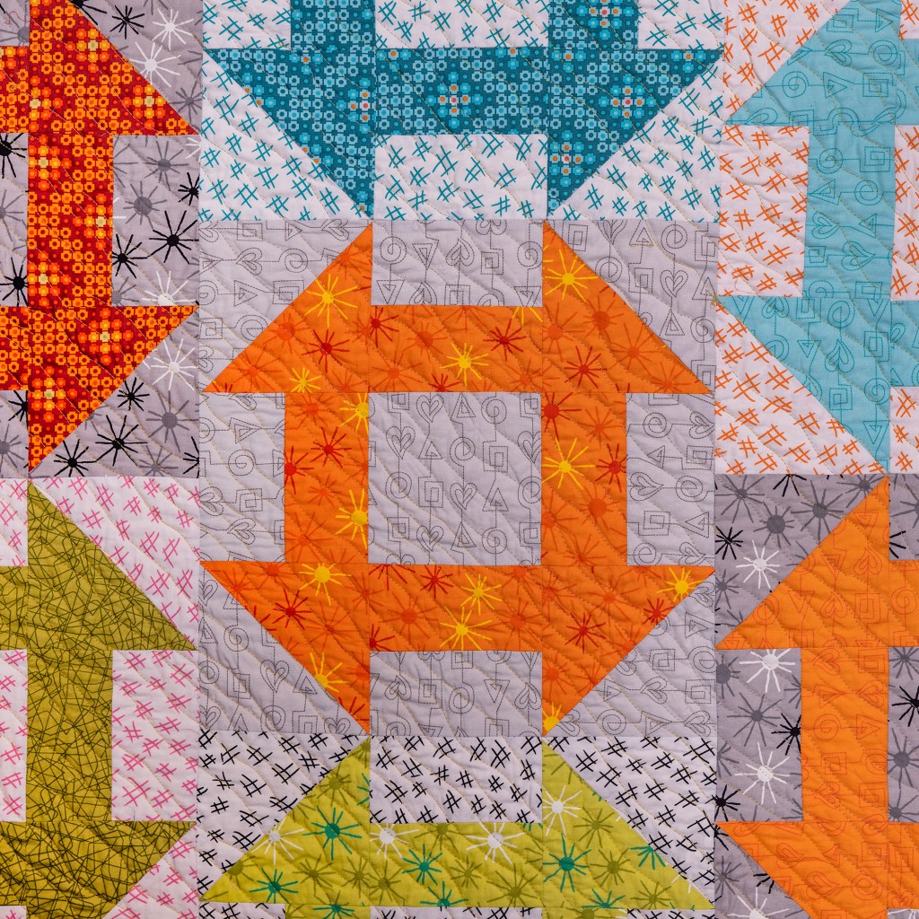 New Video: Learn to Quilt Diagonal Wavy Lines on my Churn Dash Slide ...
