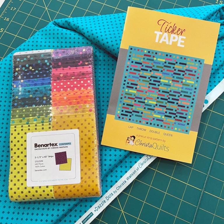 Ticker Tape Quilt Along Week 1: Cutting – Christa Quilts